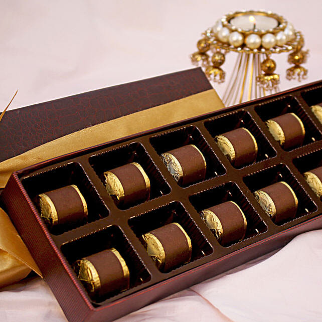 Buy/Send Assorted Festive Chocolate Box- 12 Pcs Online- FNP