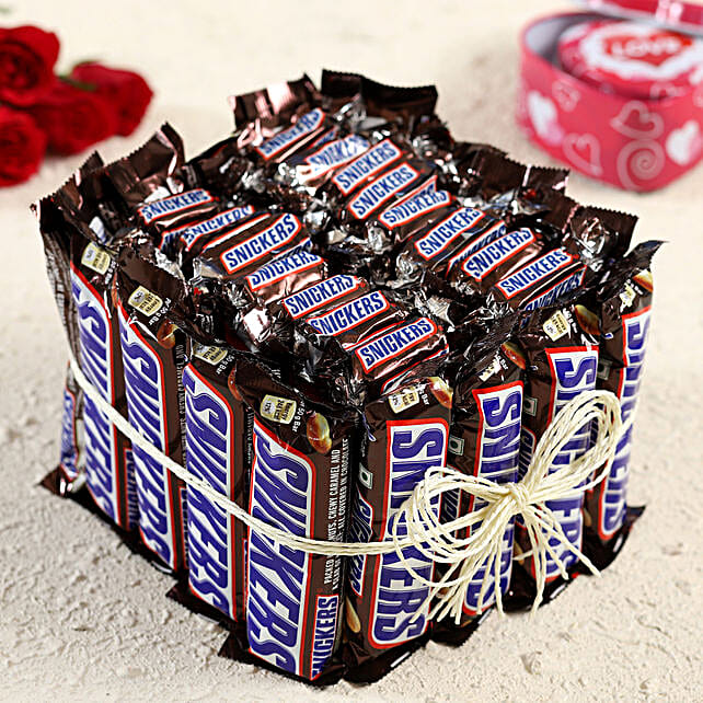 Buy/Send Snickers Chocolate Arrangement Online- FNP