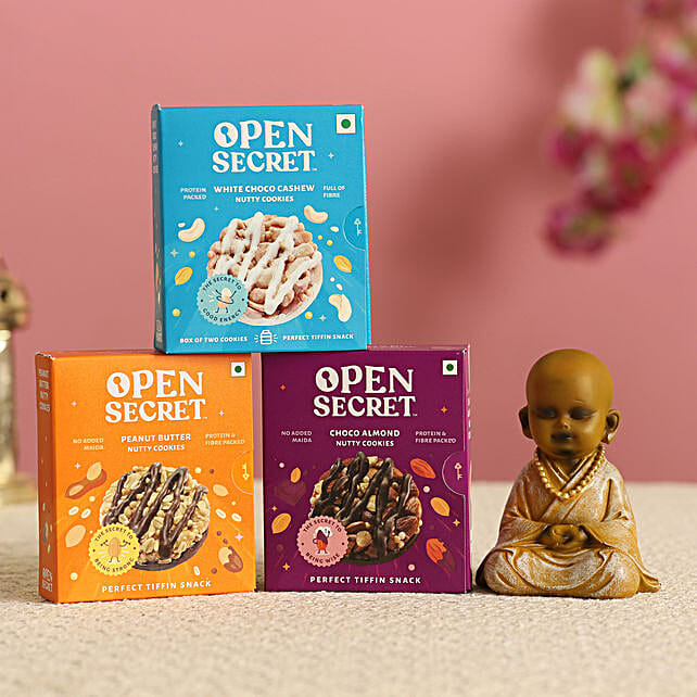 Buy/Send Monk Idol & Cookies Combo Online- FNP