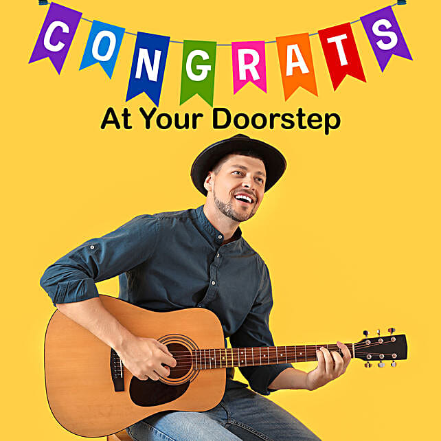 Buy/Send Special Congratulation Songs by Guitarist Online- FNP