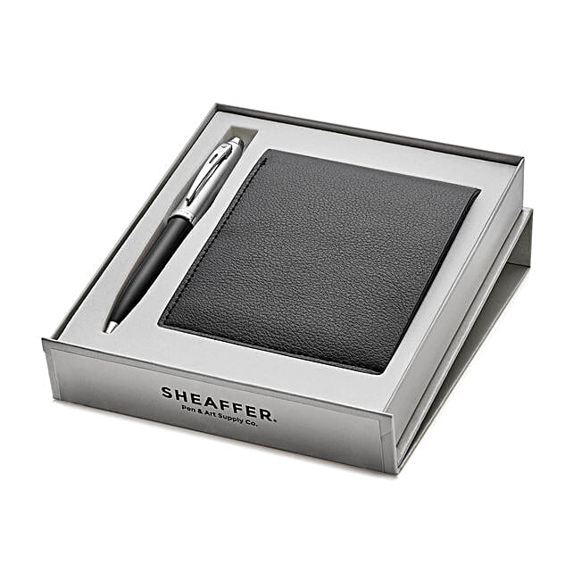 Buy/Send Sheaffer 9313 Gift 100 Ballpoint Pen & Slim Wallet Online- FNP