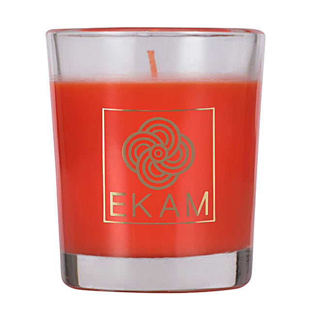 Buy/Send Ekam Temple Bloom Scented Candle Online- FNP