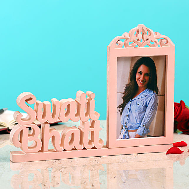 Buy/Send Personalised Photo Frame With Name Online- FNP
