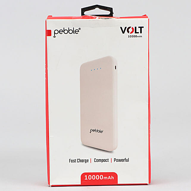 Buy/Send Pebble Volt Power Bank Online- FNP