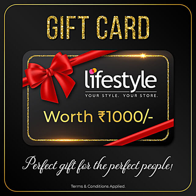 Buy/Send Lifestyle Gift Card- 1000 Rs Online- FNP