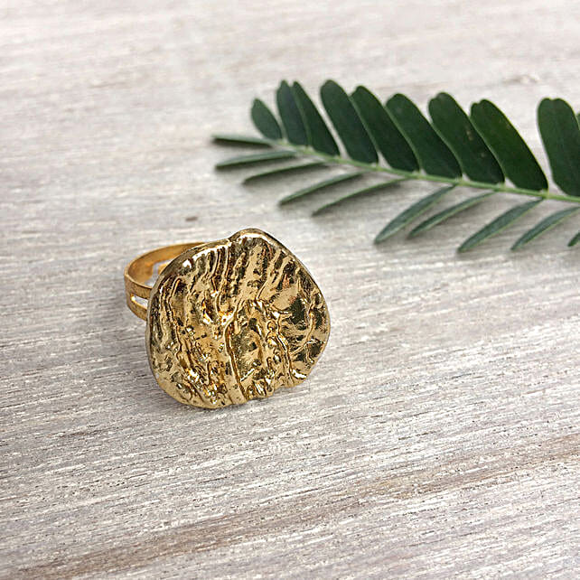Buy/Send Textured Metal Ring Online- FNP