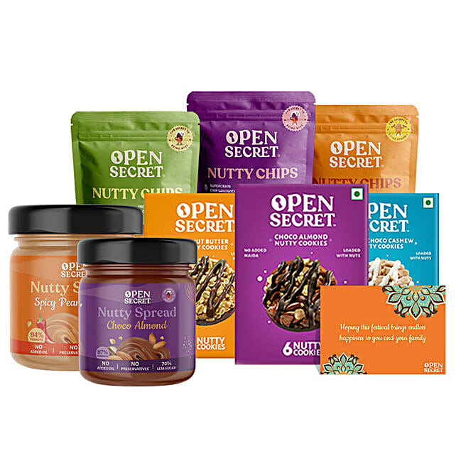 Buy/Send Open Secret Snacks Gift Hamper Online- FNP