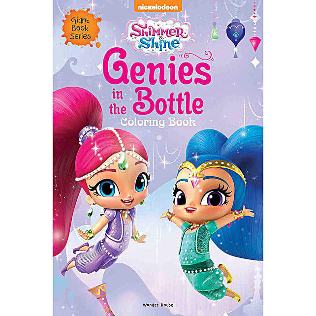 Buy/Send Genie In The Bottle- Giant Coloring Book For Kids Online- FNP