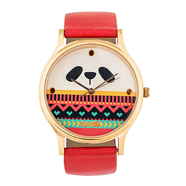 Buy/Send Cuddly Panda Wrist Watch Online- FNP