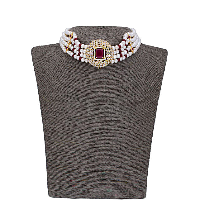 Buy/Send 4 Line Button Choker Set Online- FNP