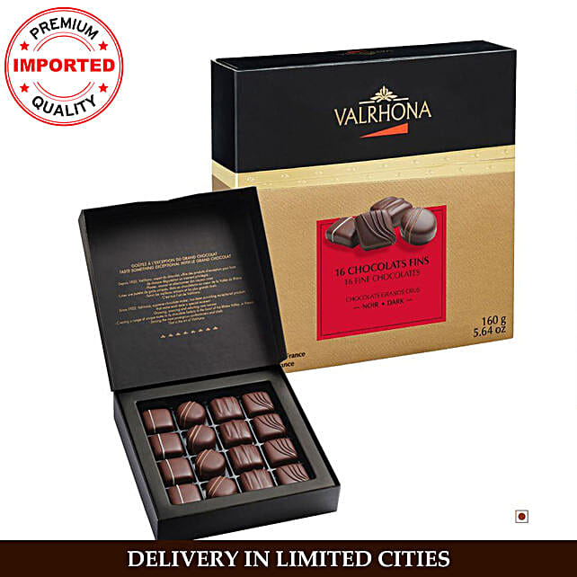 Buy/Send Valrhona Dark Chocolates Gift Box Online- FNP