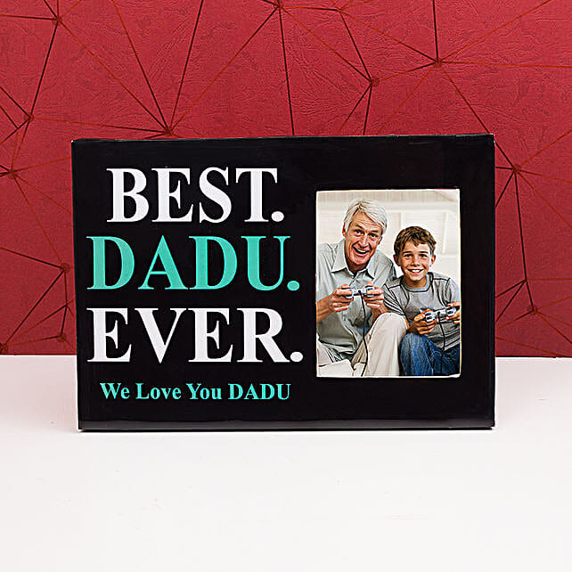 Buy/Send Personalised Best Dadu Photo Frame Online- FNP