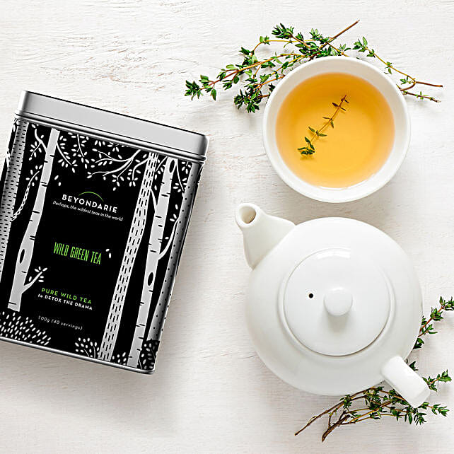 Buy/Send Beyondarie Wild Green Tea- 100 Gms Online- FNP
