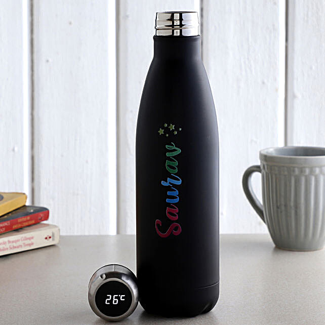 Buy/Send Personalised Stainless Steel Temperature Bottle Online- FNP