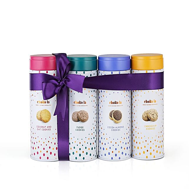Buy/Send Cookie Combo Tin Pack Online- FNP