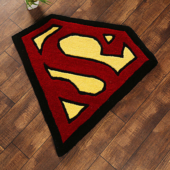 Buy/Send Superman Rug Online- FNP