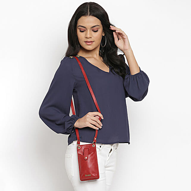 Buy/Send KLEIO Sling Mobile Pouch For Women Online- FNP