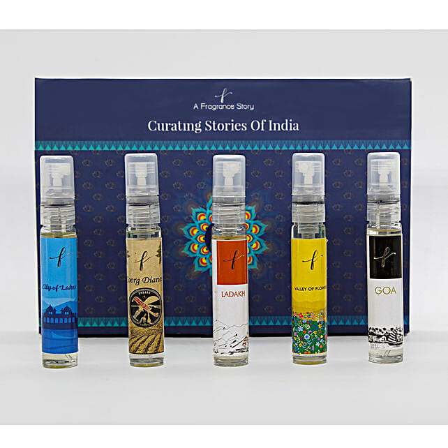 Buy/Send Curating Stories Of India EDP Gift Set Online- FNP