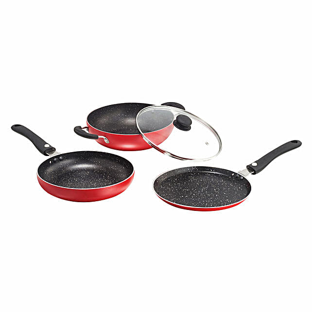 Buy/Send UCOOK Non-Stick Aluminium Nexa Cookware Set Online- FNP