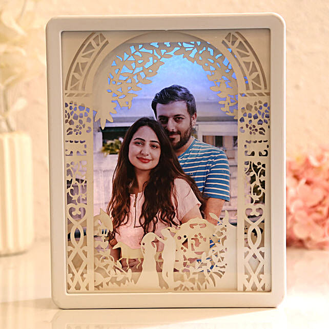 Buy/Send Personalised 3D LED Photo Frame Online- FNP