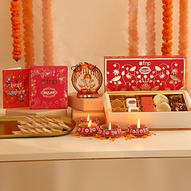 Buy/Send Festive Cheer Diwali Gift Hamper Online- FNP