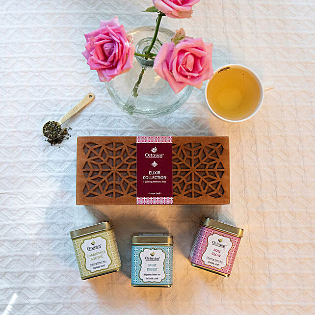 Buy/Send Calming Wellness Loose Tea Set Online- FNP