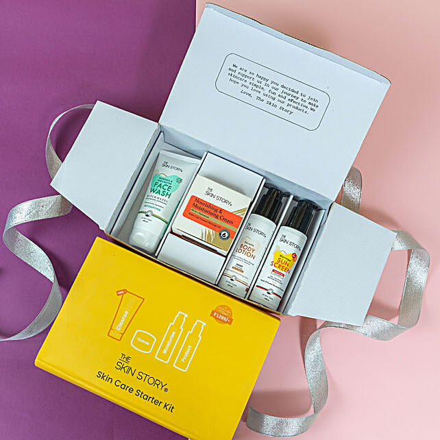 Buy/Send The Skin Story Skin Care With Starter Gift Hamper Online- FNP