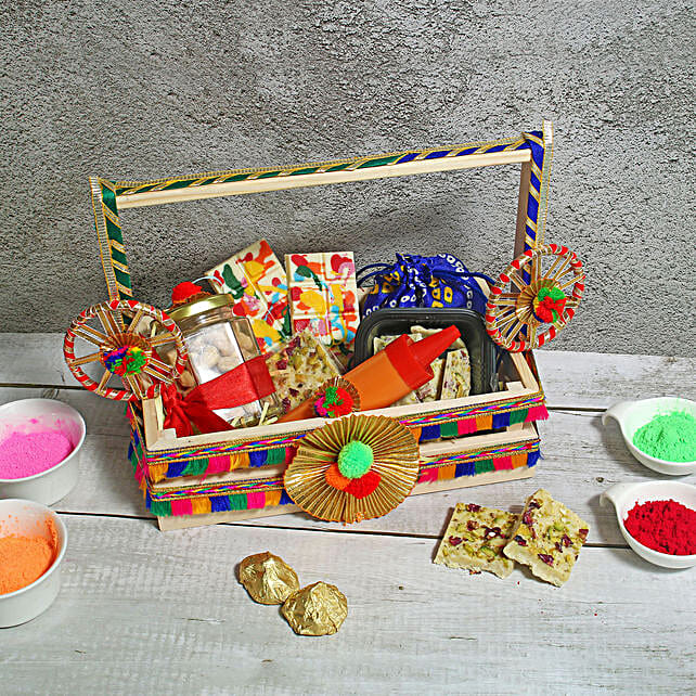 Buy/Send Festive Mini crate hamper Online- FNP