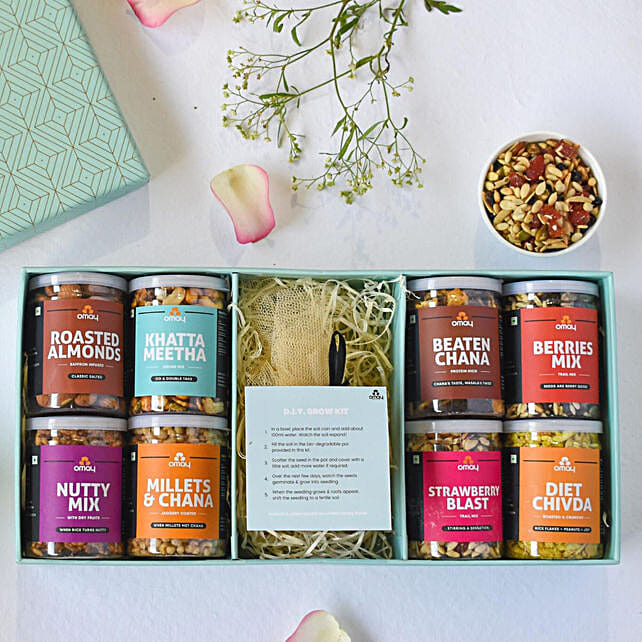 Buy/Send Omay Foods Royal Snacks Gift Boxes Online- FNP