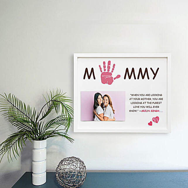 Buy/Send Pure Love Mom Personalised Frame Online- FNP