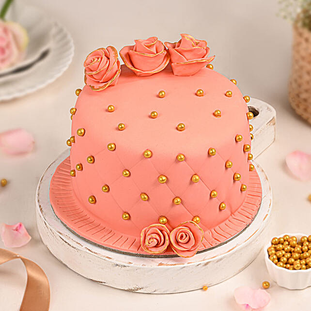 Buy/Send Pearly Rosettes Chocolate Cake Online- FNP