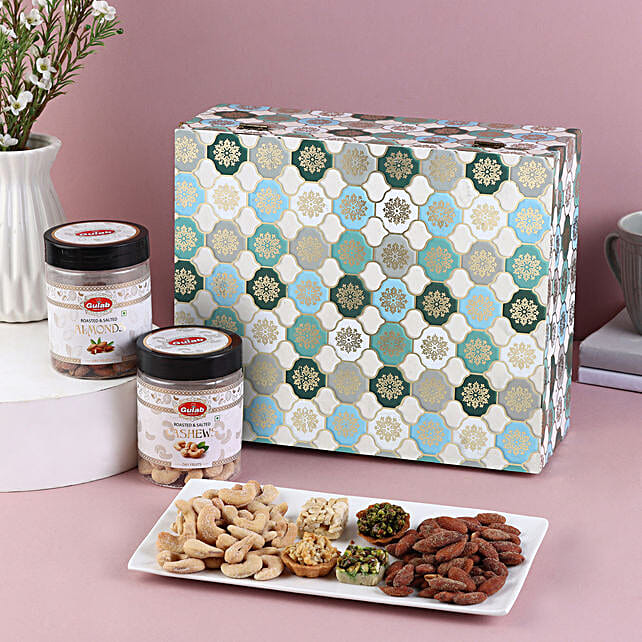 Buy/Send Healthy Nuts Delight Gifts Box Online- FNP