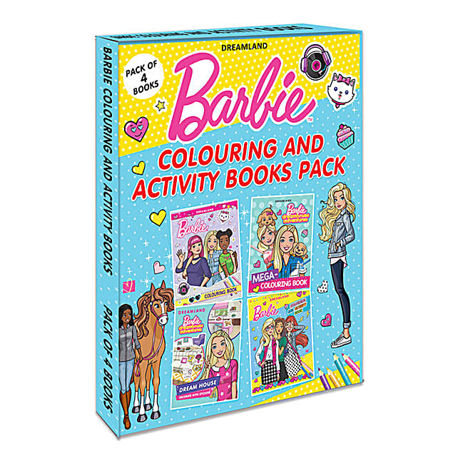 Buy/Send Cute Barbie Activity Book Set Online- FNP