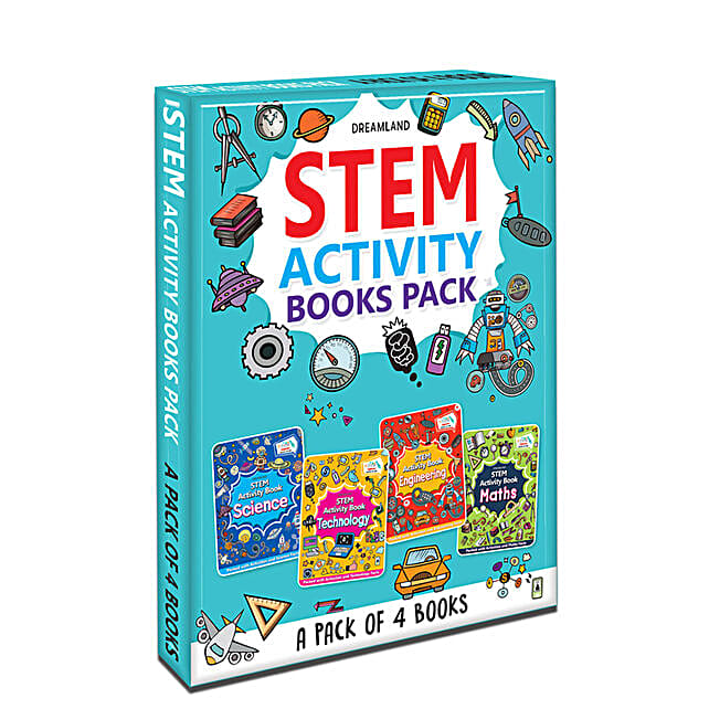 Buy/Send Fun STEM Activity Book Set Online- FNP
