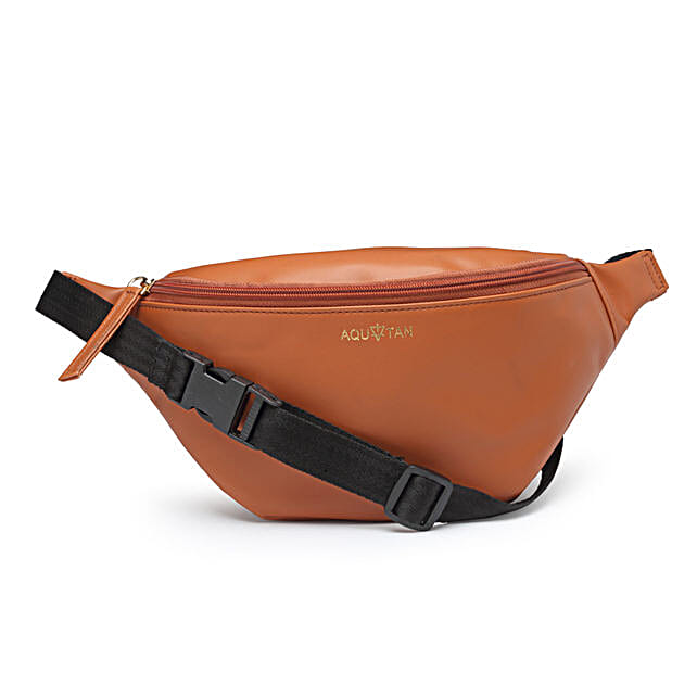 Buy/Send Terrific Tan Waist Bag Online- FNP