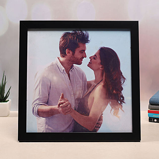 Buy/Send Modern Black Border Acrylic Frame Online- FNP