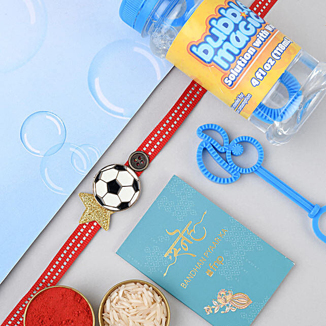 Buy/Send Football & Bubble Blast Gift Pack Online- FNP