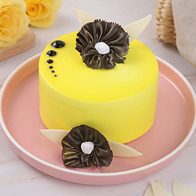 Buy/Send Pineapple Bento Cake 250 Gram Online- FNP