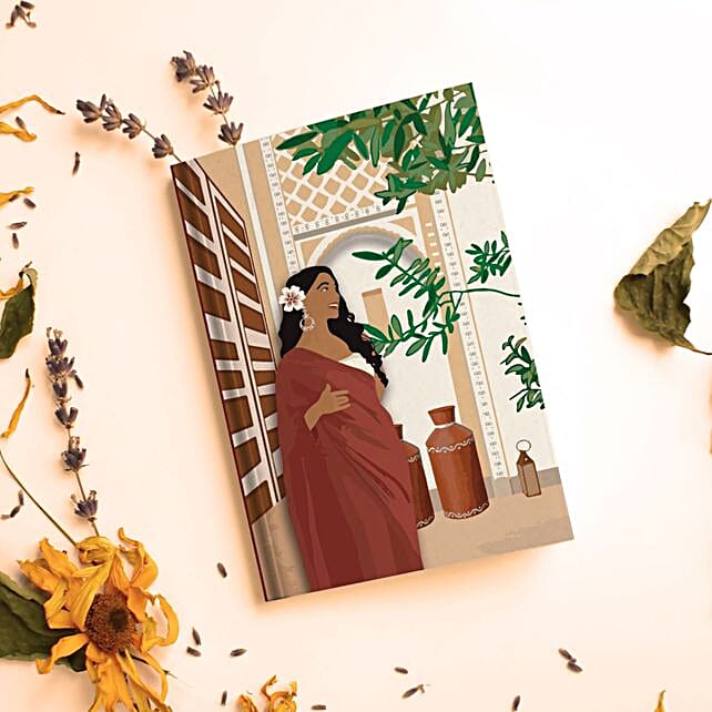 Buy/Send Handmade A5 Eco-Friendly Diary Online- FNP