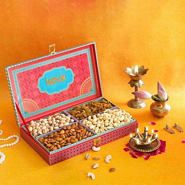 Buy/Send Kesar Regal Nuts Diwali Gift Box Online- FNP