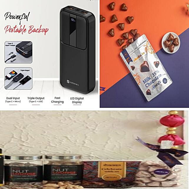 Buy/Send corp hamper axis Silver Online- FNP