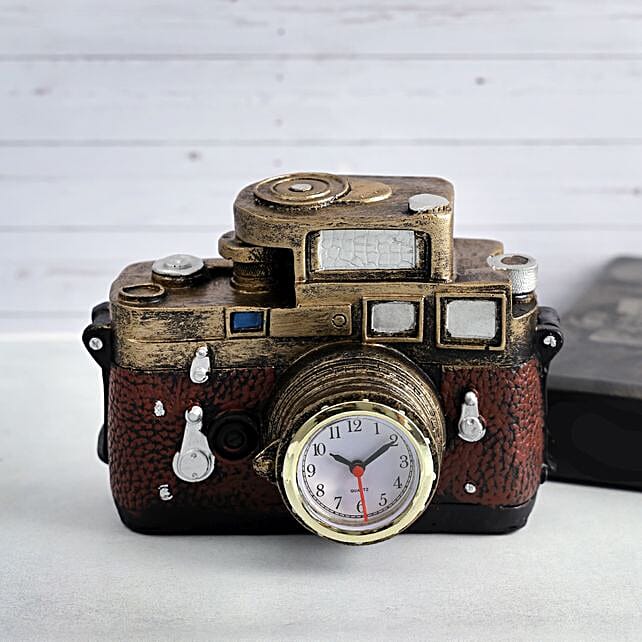 Buy/Send Old Timey Camera Clock Online- FNP