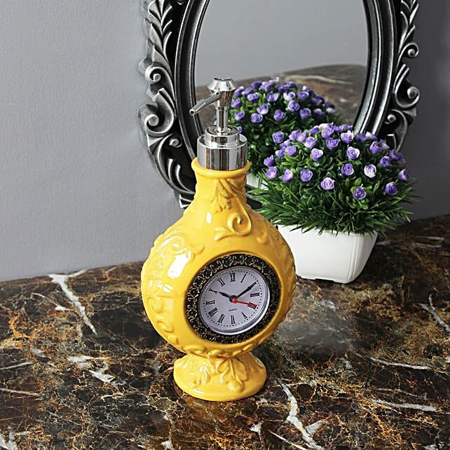 Buy/Send Vintage Clock Design Soap Dispenser Online- FNP
