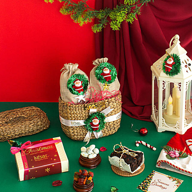 Buy/Send Merry Christmas Wishes Gift Basket Online- FNP