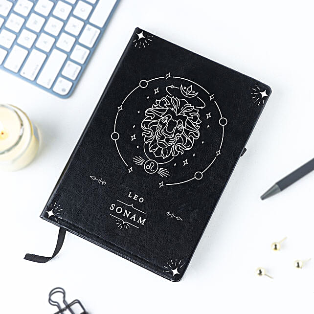 Buy/Send Personalised Notebook Leo Edition Online- FNP