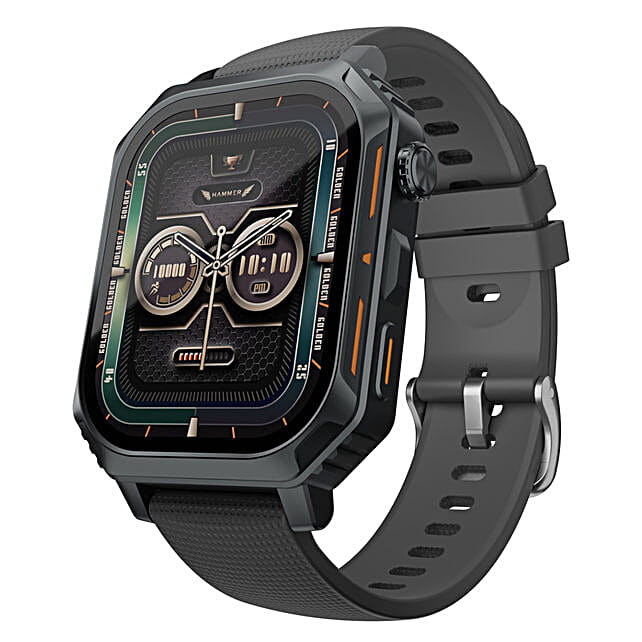 Buy/Send Hammer Conquer Sleek Grey Smartwatch Online- FNP