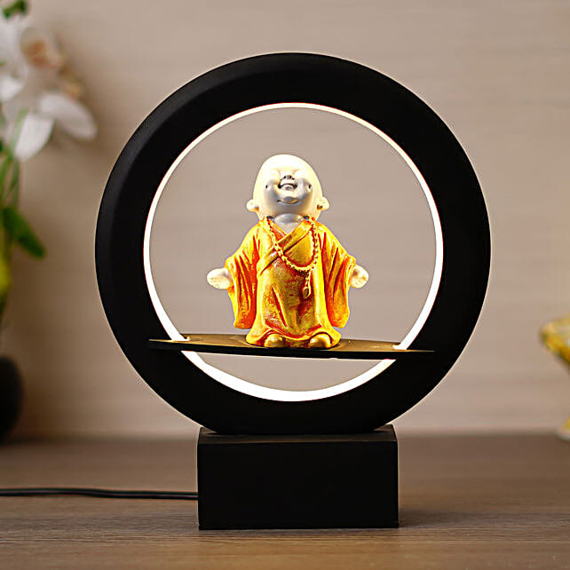 Buy/Send Buddha Monk Sacred Night Lamp Online- FNP