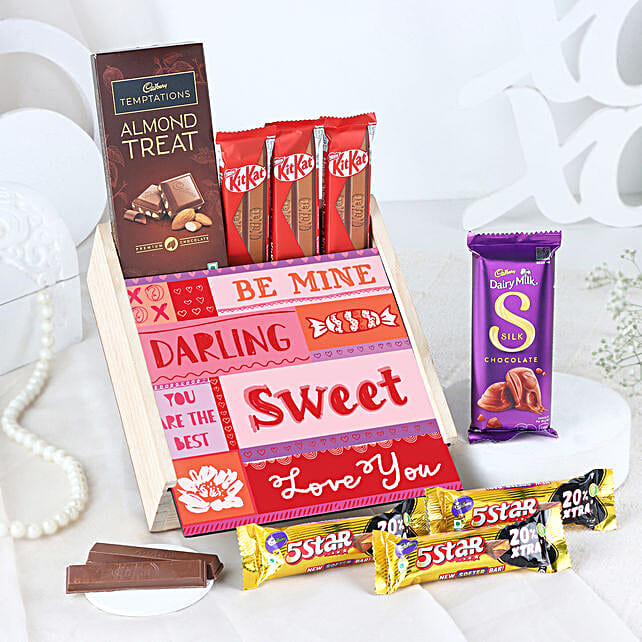 Buy/Send Personalised Be Mine Gift Set Online- FNP