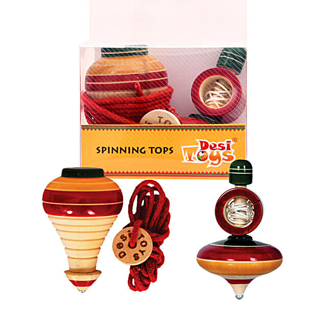 Buy/Send Retro Spinning Tops Collection Online- FNP