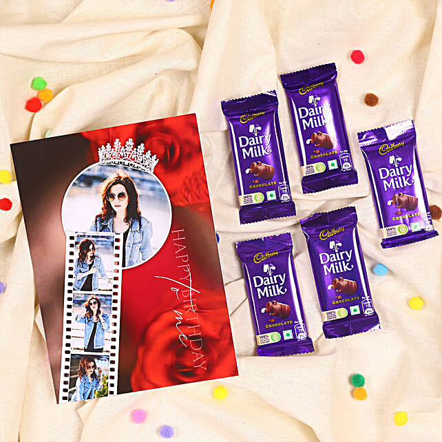 Buy/Send Personalised Sweet Birthday Gift Combo Online- FNP